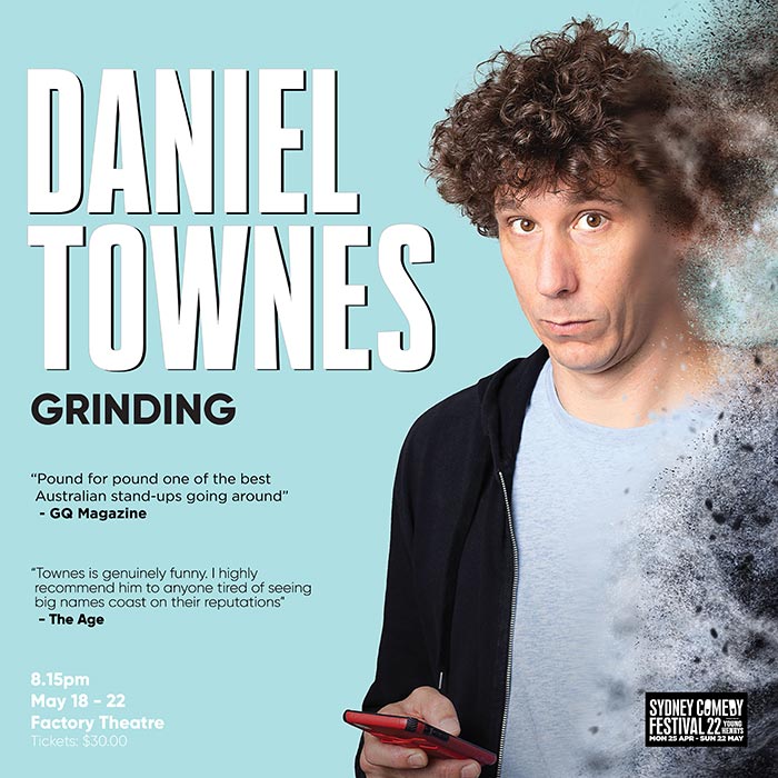 Sydney Comedy Festival 2022 - Daniel Townes - Live Show information